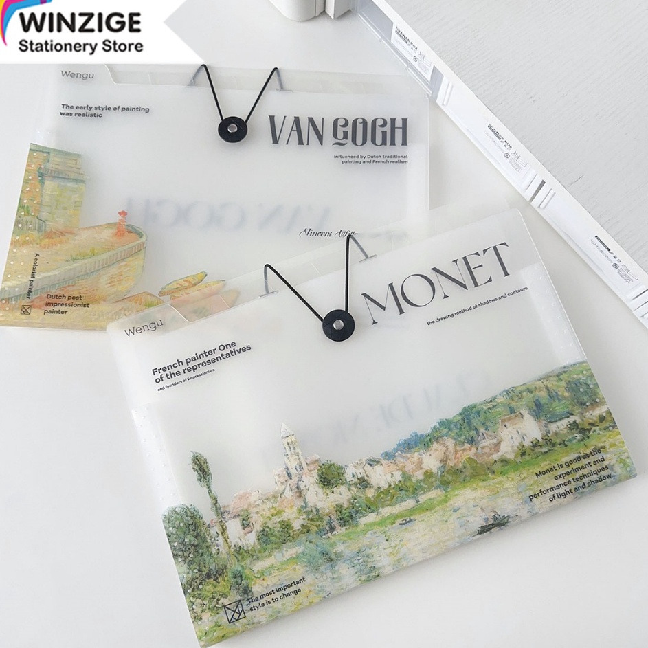 Jual Winzige A4 Tas File 8 Sekat Indeks Bahan Cute Document Bag ...