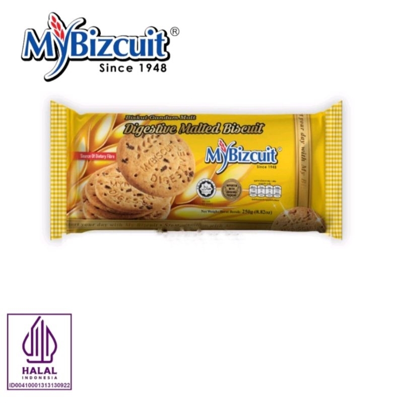 Jual Mybizcuit biskuit gandum my bizcuit digestive biscuit 250gram ...