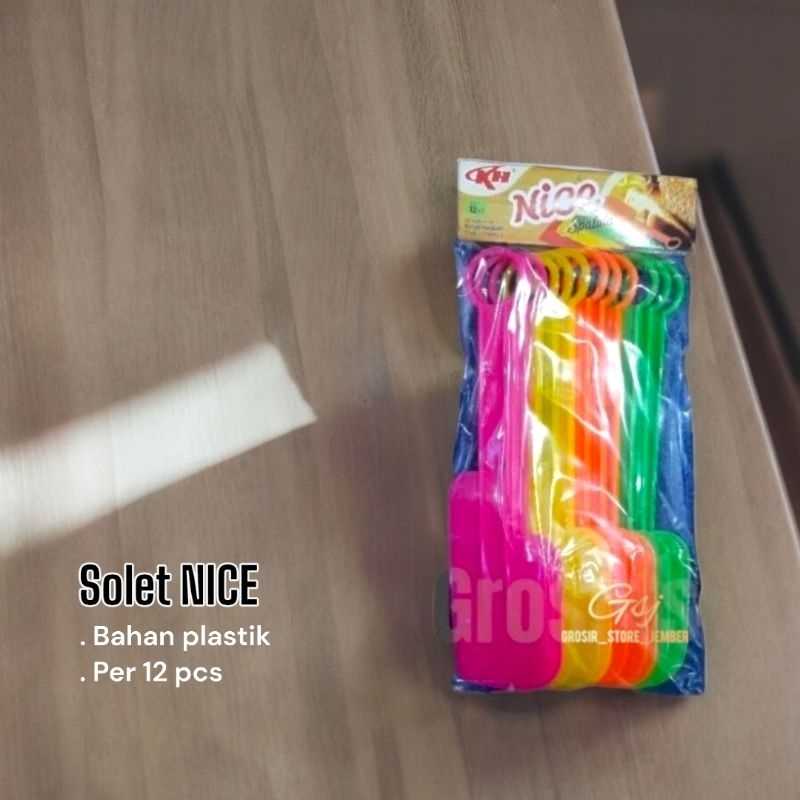 Jual Solet plastik tebal murah warna warni - solet nice serbaguna ...