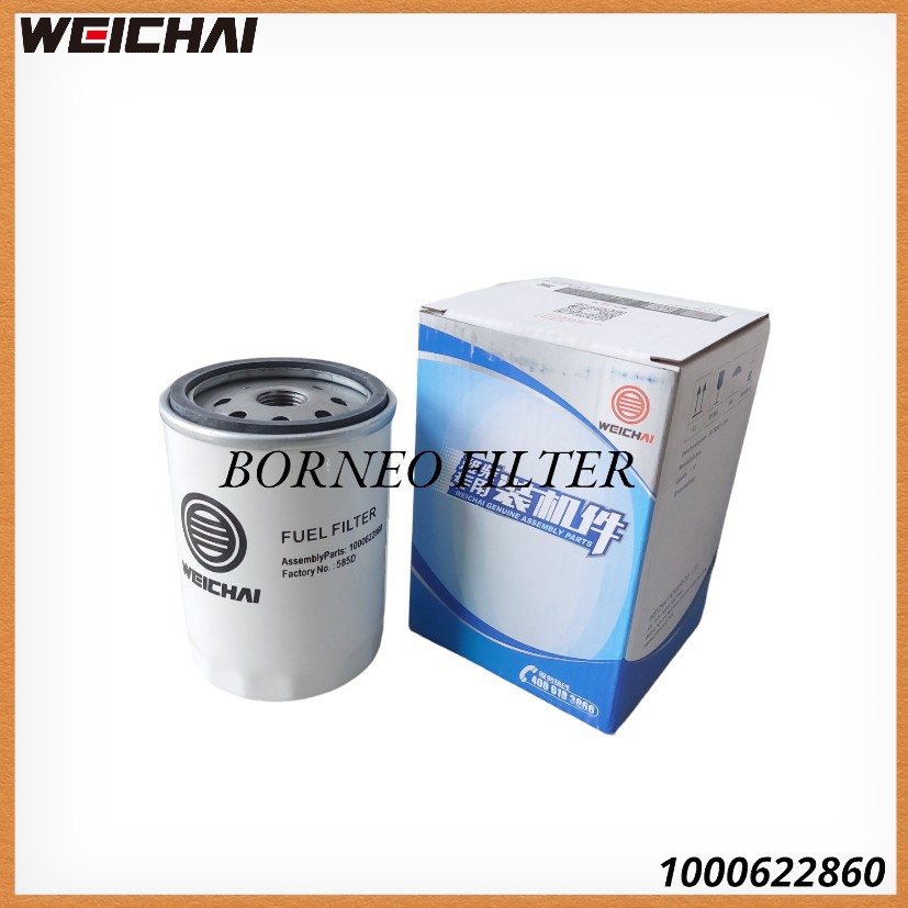 Jual 1000622860 Weichai Genuine Fuel Filter 1000720202 1000720202A ...