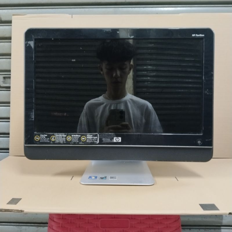 Jual PC ALL IN ONE HP AMD ATHLON X2 DUAL CORE RAM 4GB HARDISK 320GB ...