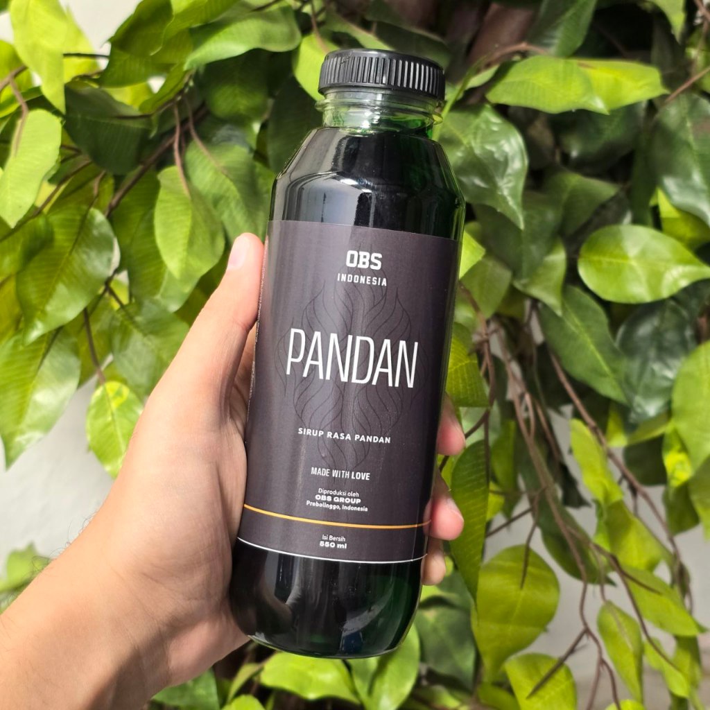 Jual Sirup Pandan OBS 550ml - OBS Syrup untuk minuman rasa Pandan ...