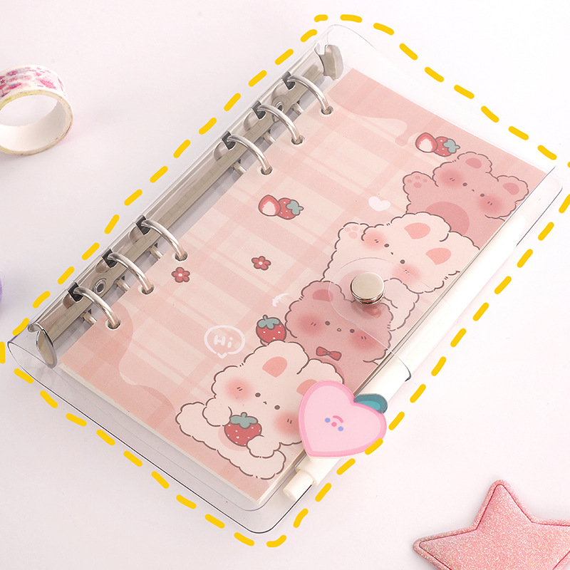 Jual Binder Note A6 100 lembar Lucu Karakter Character Daily Planner ...