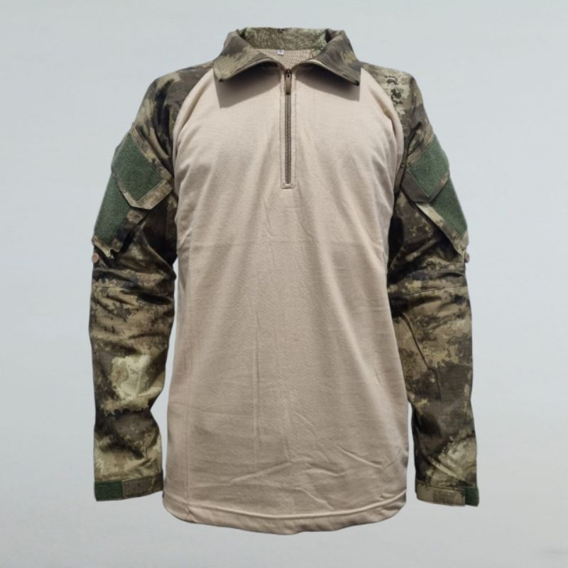 Jual Kaos BDU / Combat Shirt Loreng A-Tac dan Camo Lengan Panjang Cotton | Shopee Indonesia