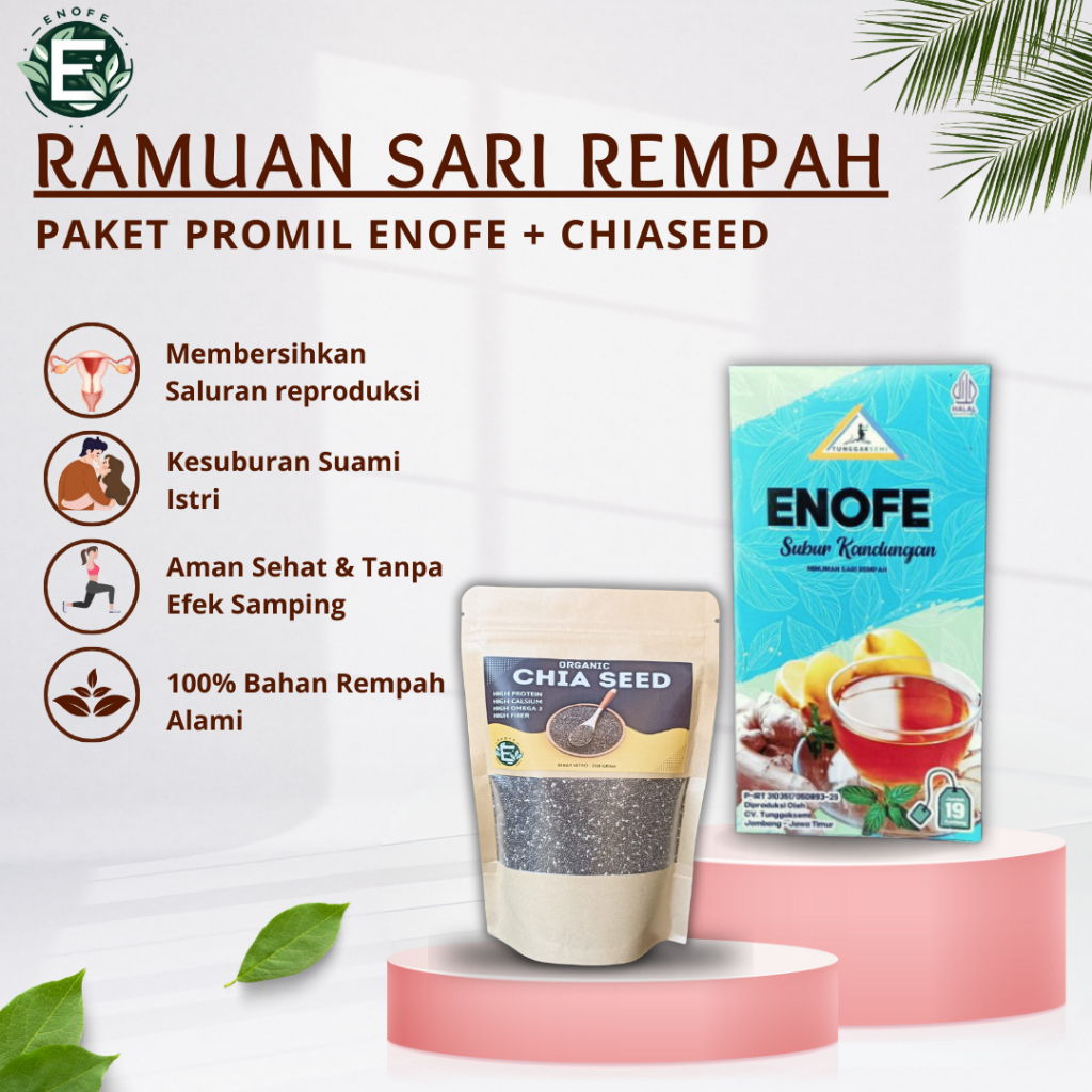 Jual PAKET HEMAT PROMIL ALAMI ISI 19 KANTONG | ENOFE PLUS CHIASEED ...