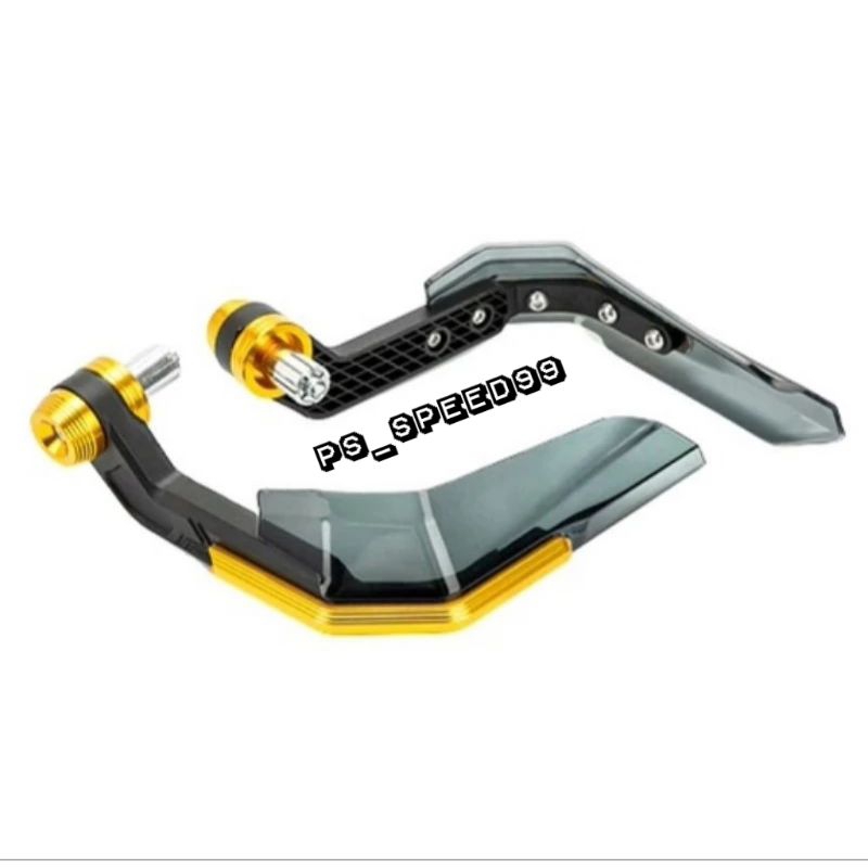 Jual handguard CNC plus cover plastik matic bebek trail D-tracker ...