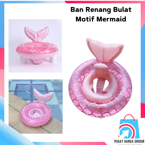 Jual PHG - Ban Renang Bulat Mermaid Series V3 Pelampung Renang Anak ...