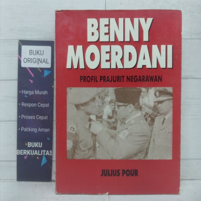 Jual Benny Moerdani Profil Prajurit Negarawan Julius Pour Buku | Shopee ...