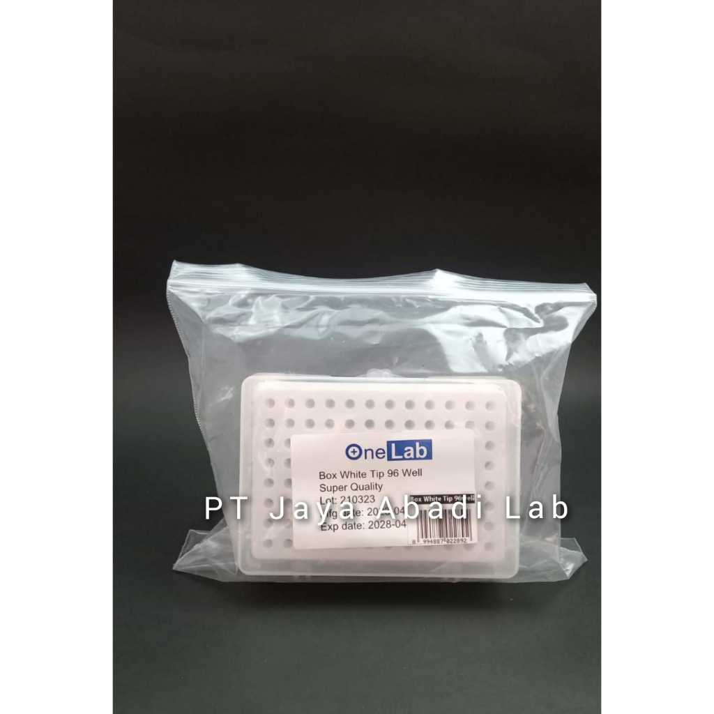 Jual Onemed box boks white tips tip putih micropipette mikropipet 0-10 ...