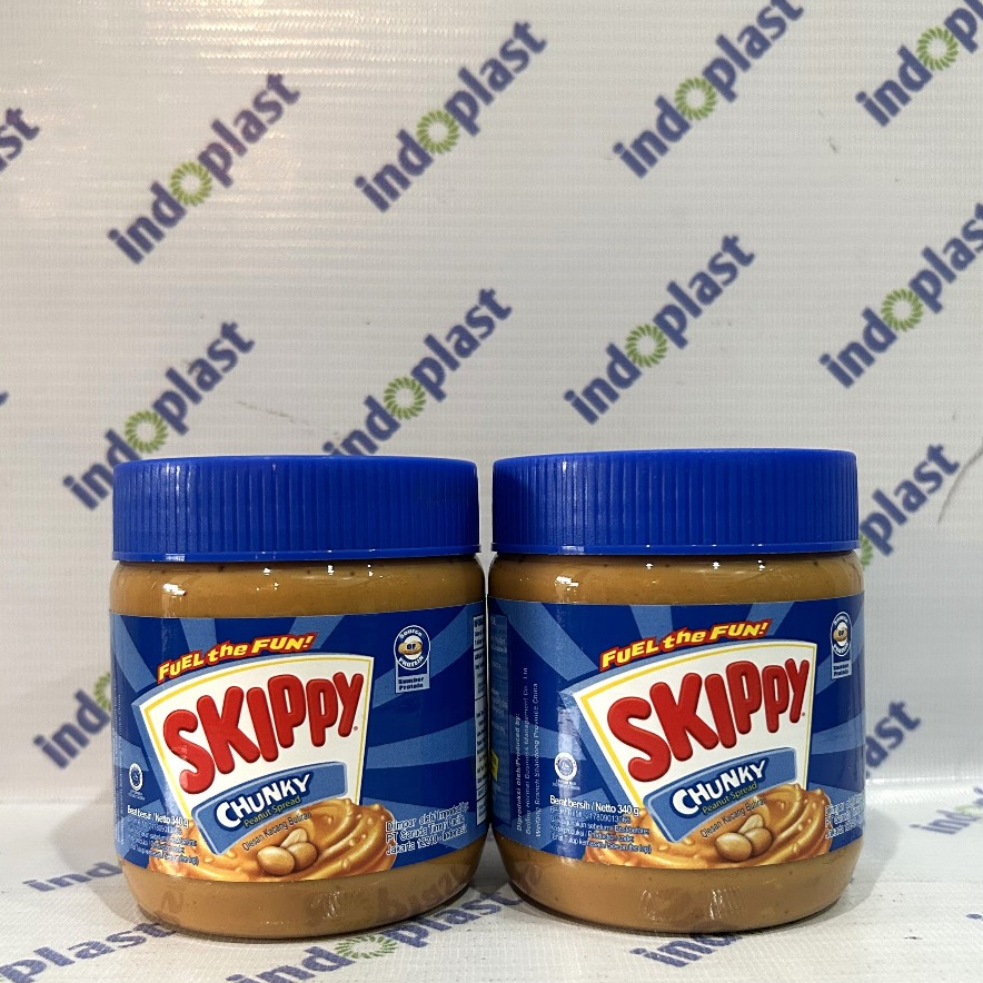 Jual SKIPPY Peanut Butter Chunky 340gr selai kacang | Shopee Indonesia