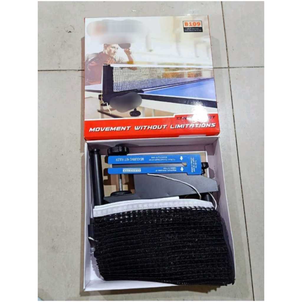 Jual NET PINGPONG BTR FLY SUPER SERI B109 / NET TENIS MEJA FULL SET ...
