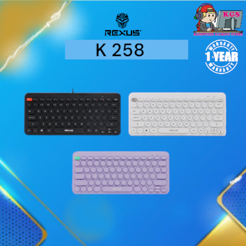 Jual Keyboard office Rexus K258 | Shopee Indonesia
