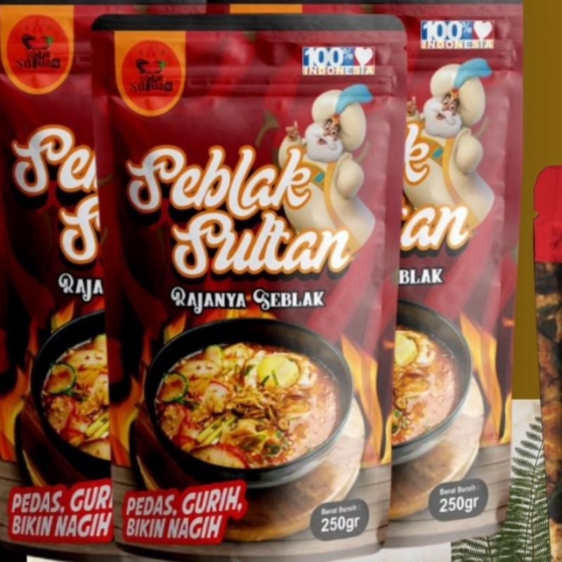 Jual Seblak Instan / Baso Aci Sultan Aspen 250gr Pedas Dan Berempah ...