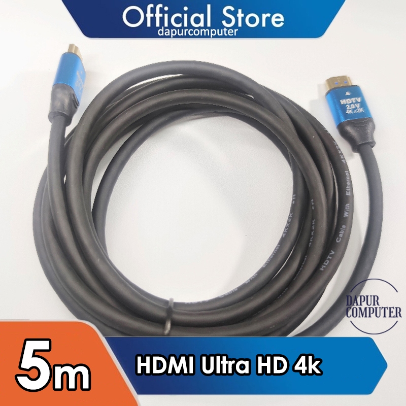 Jual Kabel hdmi 5 meter M-TECH HDTV Premium 4K Ultra HD Original ...