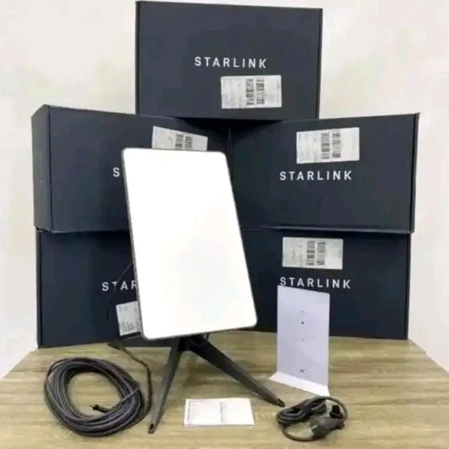 Jual STARLINK Standart Internet Kit Satelit Antena & Wifi Router ...