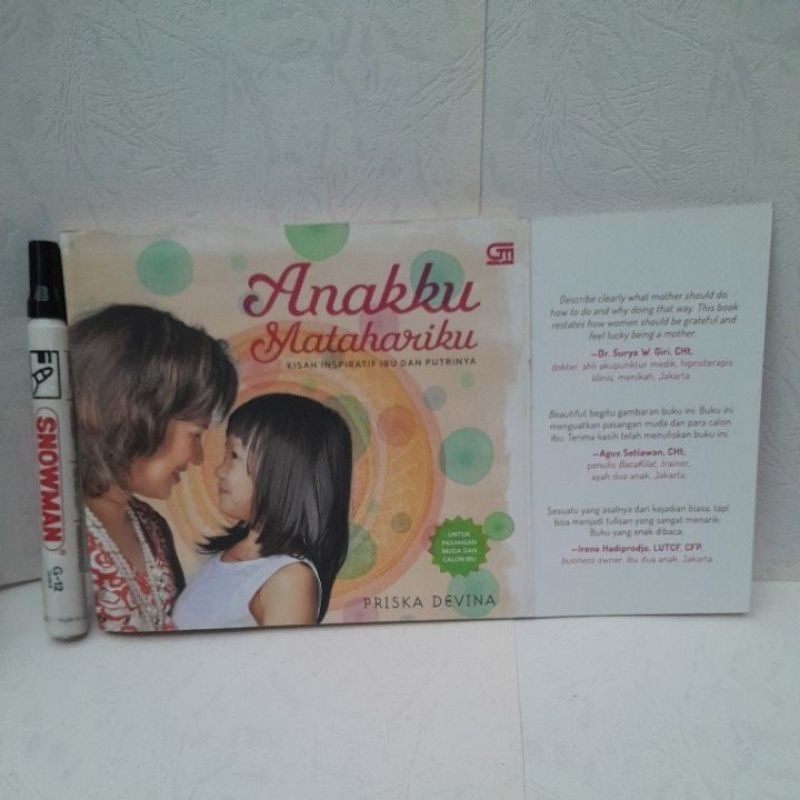 Jual Buku Anakku Matahariku Kisah Inspiratif Ibu Dan Putrinya Priska Devina | Shopee Indonesia