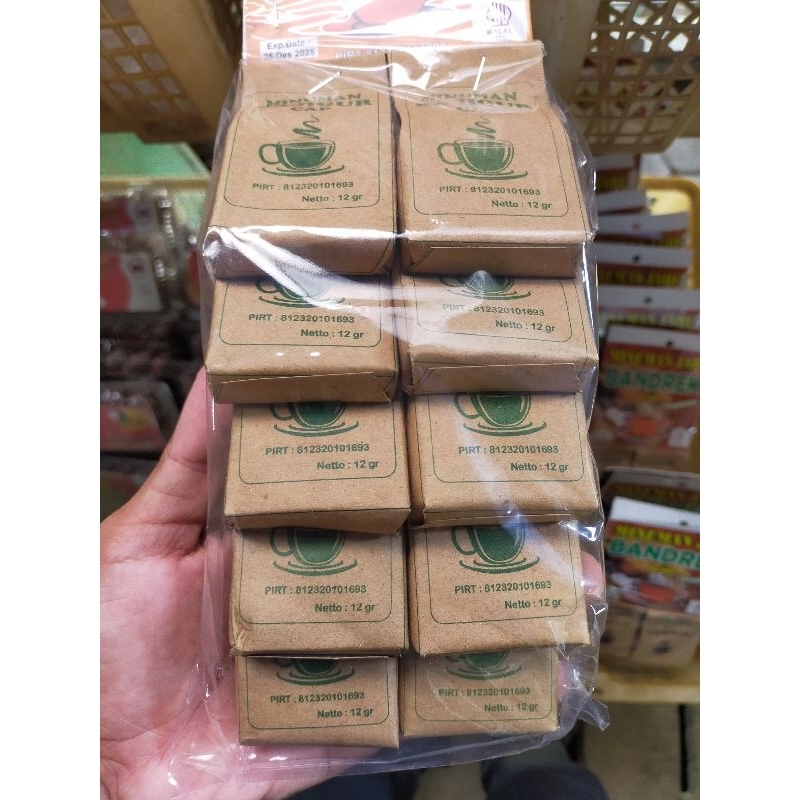 Jual Minuman bajigur instan - bajigur kemasan - wedang bajigur ...