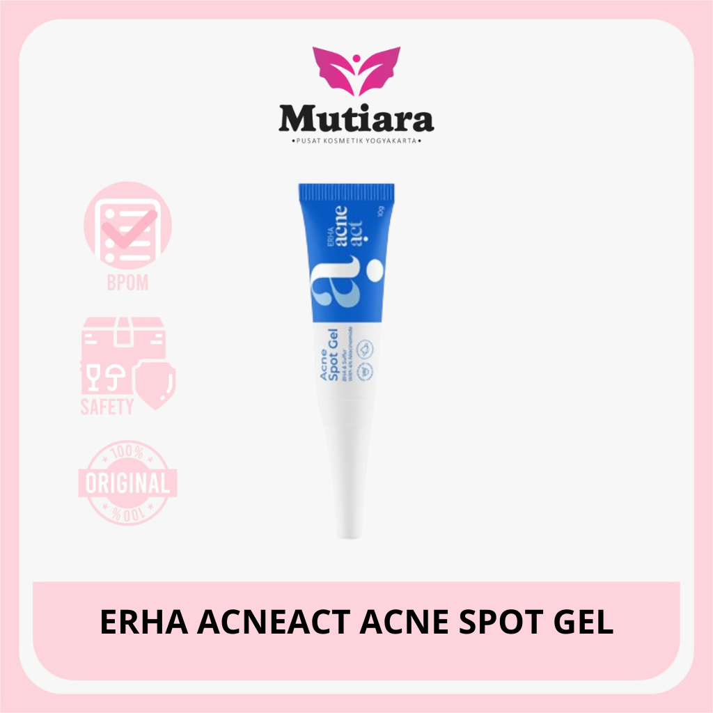 Jual ERHA ACNEACT ACNE SPOT GEL BHA 10GR | Shopee Indonesia