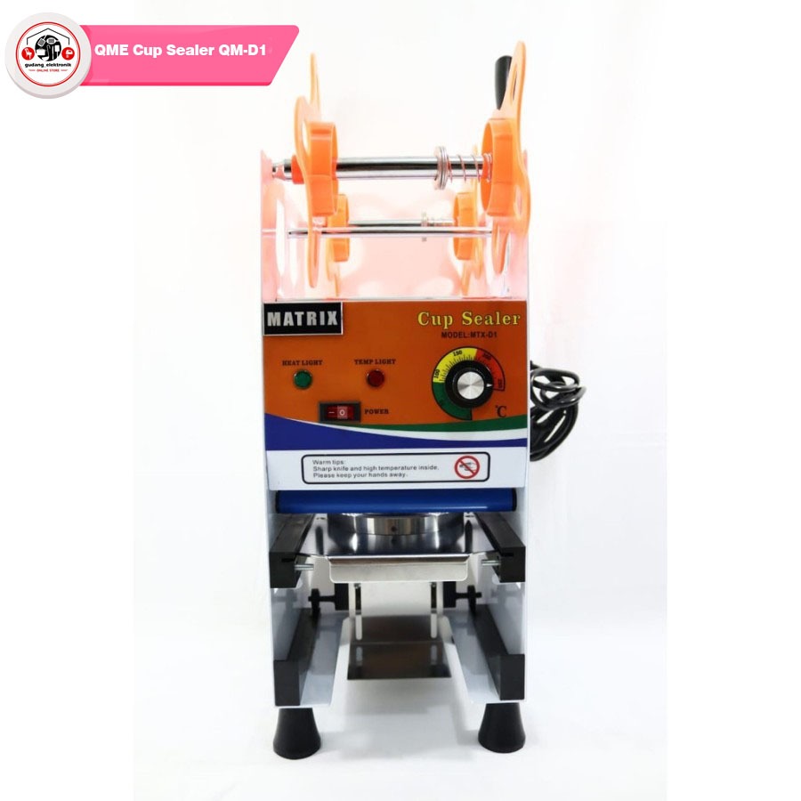 Jual Mesin Tutup Minuman Mesin Press Plastik QME Cup Sealer QM-D1 ...