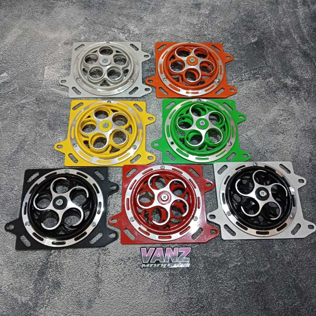 Jual tutup cover kipas radiator set spiner model bulat honda vario 125 ...