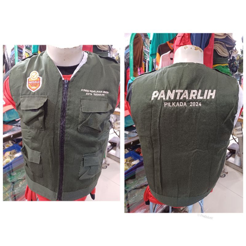 Jual Rompi pantarlih 2024#rompi kpu 2024 | Shopee Indonesia