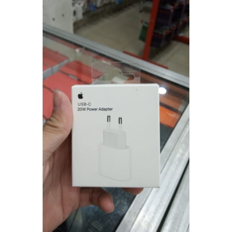 Jual ADAPTOR IPHONE 20 WATT 100% ORIGINAL | Shopee Indonesia