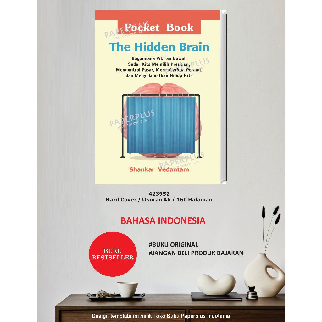 Jual The Hidden Brain by Shankar Vedantam / Resensi Buku Inspirasi / HC ...