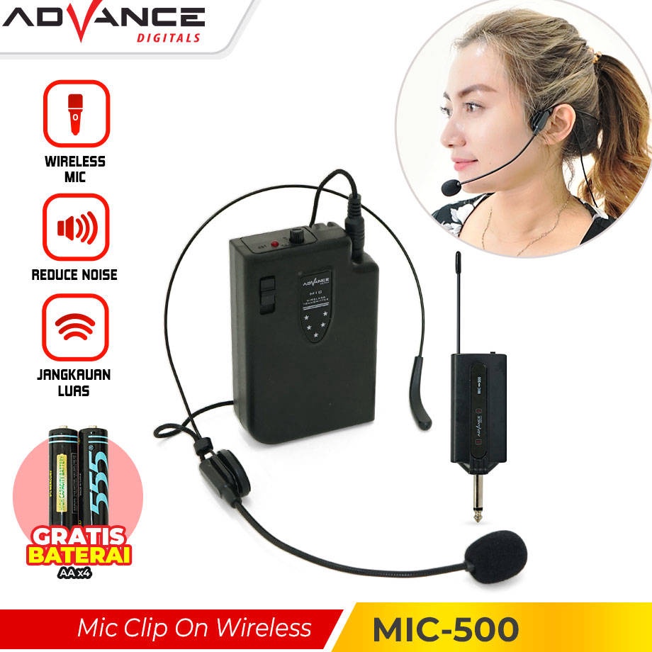 Jual Praktis READY STOCKAdvance MIC5 Microphone Mic Call Center er ...