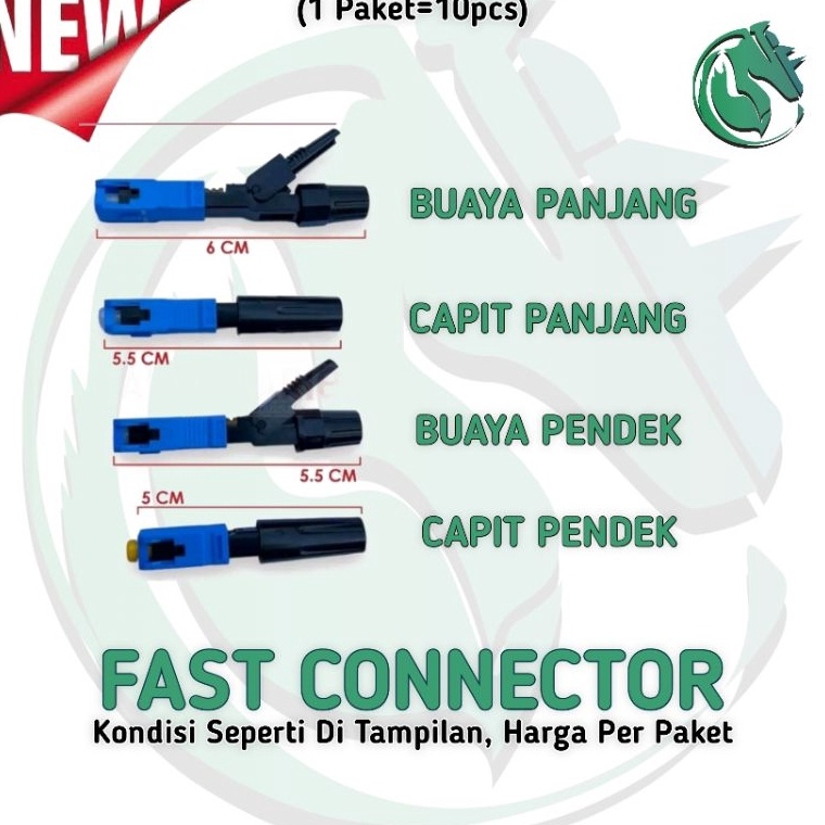 Jual Fast Connector Fast Con Fastcon Konektor Fiber Optik Bukan SOC ...