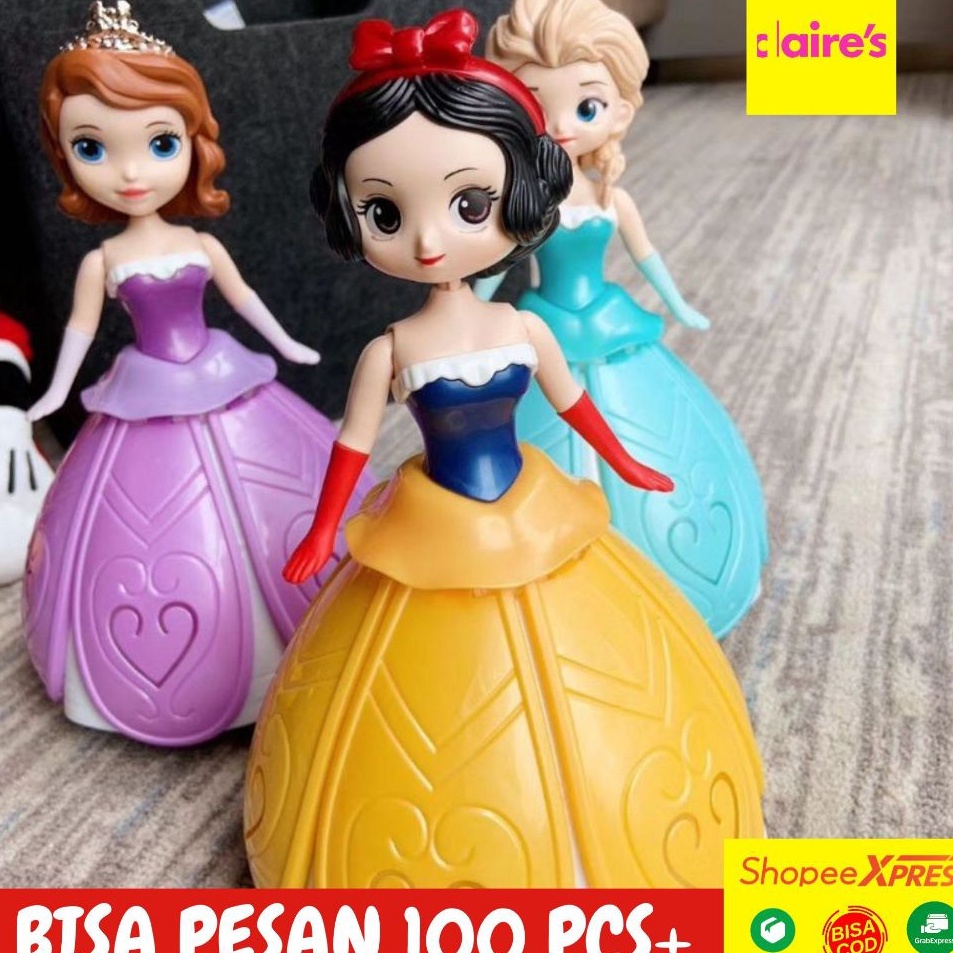 Jual CLAIRETOYSMAINAN DANCING PRINCESS ELSA DAN SOPHIA BERLAMPU BISA ...