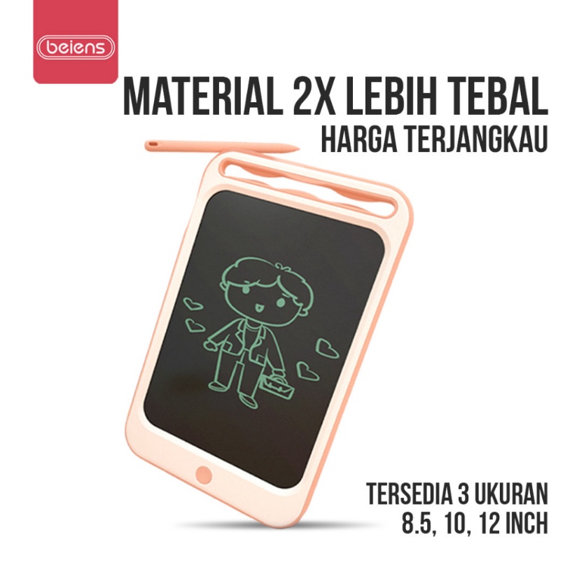 Jual Terlaris Beiens Tablet LCD Writing Pad Papan Tulis Gambar Board ...