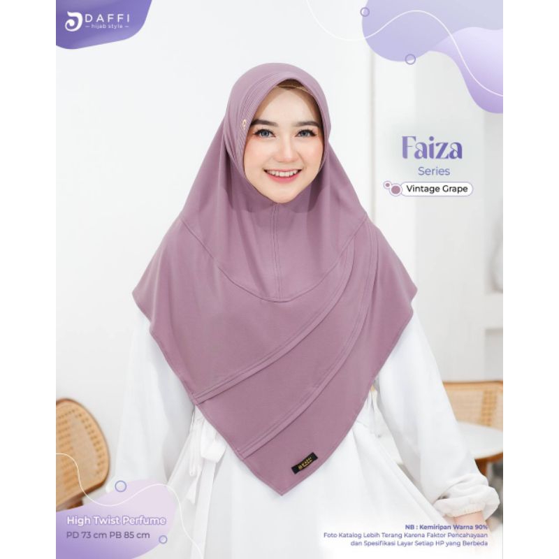 Jual hijab daffi terbaru seri FAIZA | Shopee Indonesia