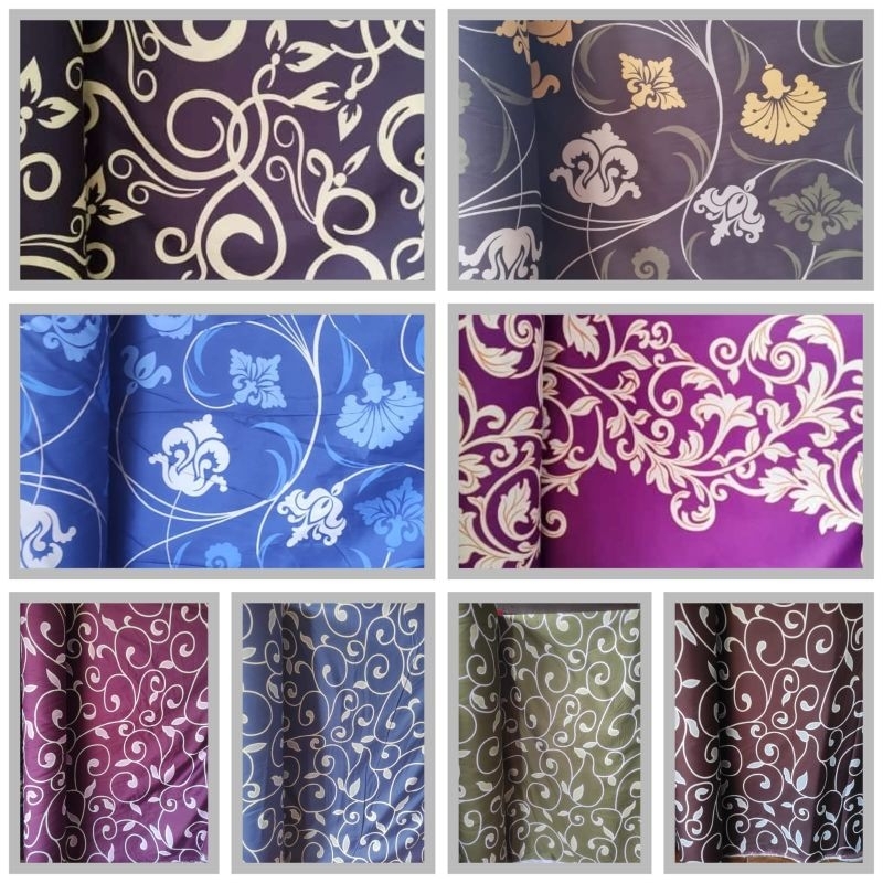 Jual Kain seprai meteran Motif Tralis dan diandra /kangkung (50 cm x ...