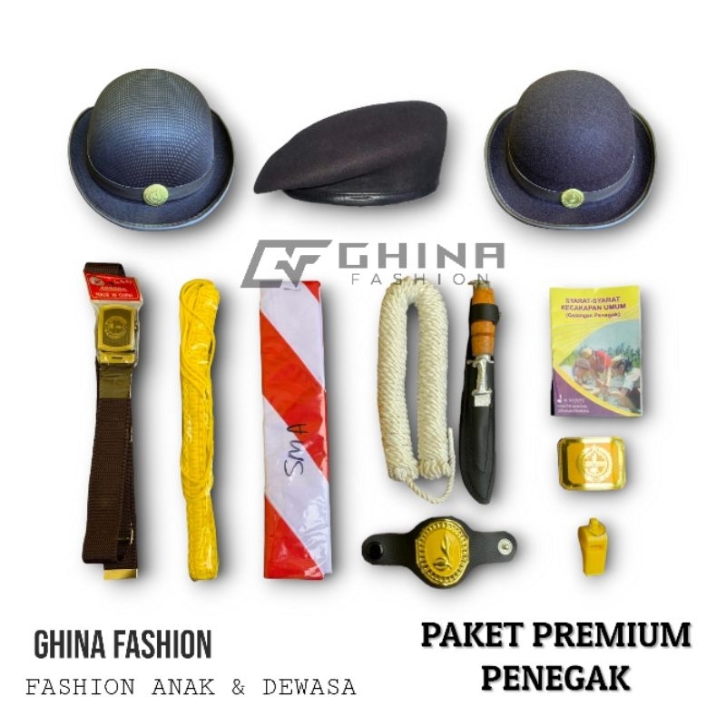 Jual Paket Premium Atribut Alat Perlengkapan Baju Pramuka SMA PENEGAK ...