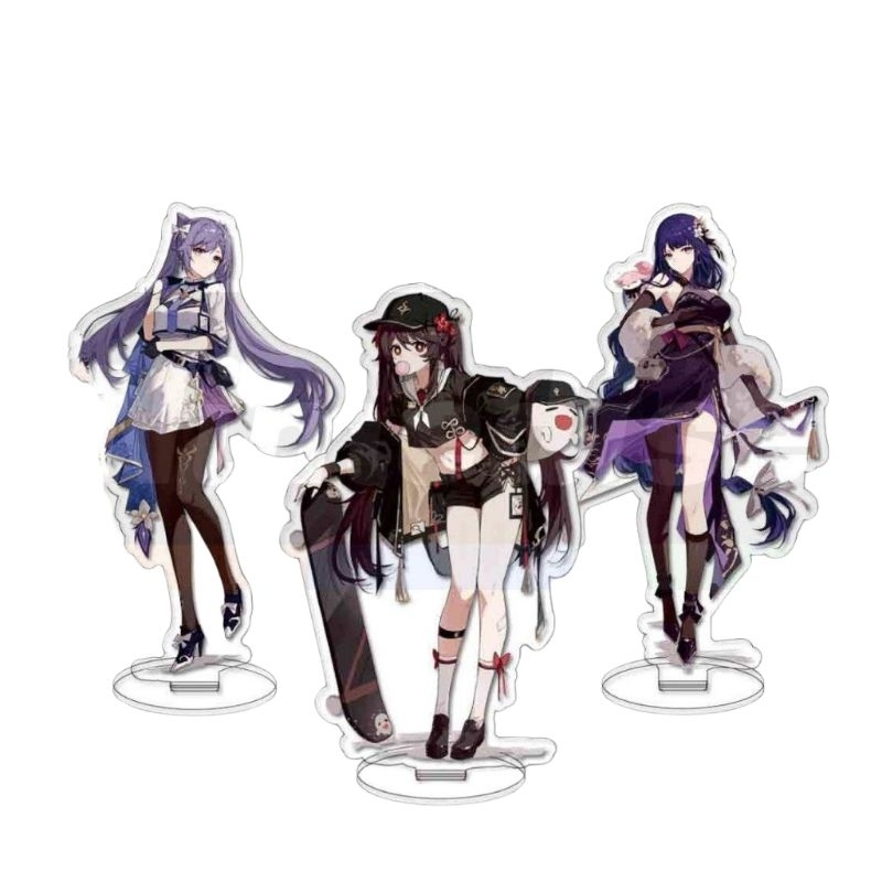 Jual Stande Genshin Impact 15cm Akrilik Transparan Stand Acrylic Bening ...