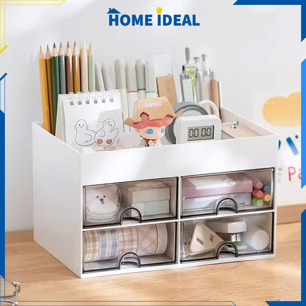 Jual Desk Organizer Rak Laci Penyimpanan Multifungsi / Tempat Make Up ...