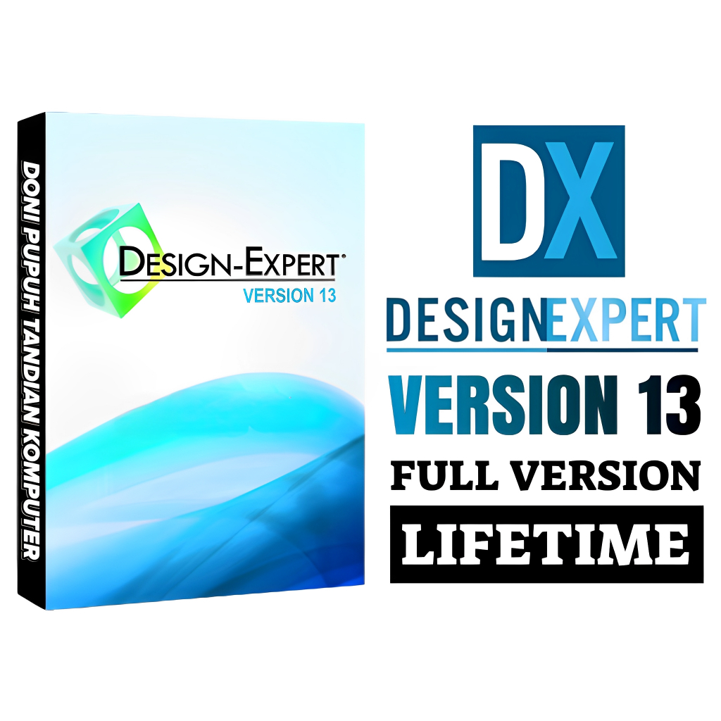 Jual Design Expert 13 Full Version Lifetime + Video Cara Install ...