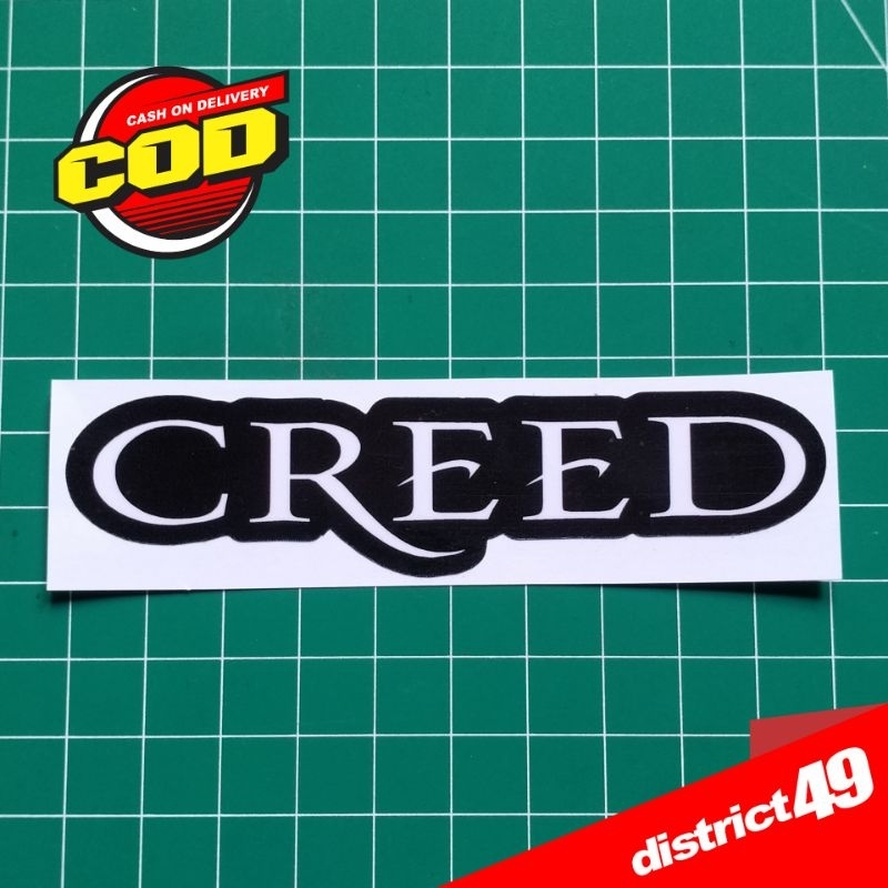 Jual Stiker CREED - Stiker Print Laminasi tahan air untuk Motor Mobil ...