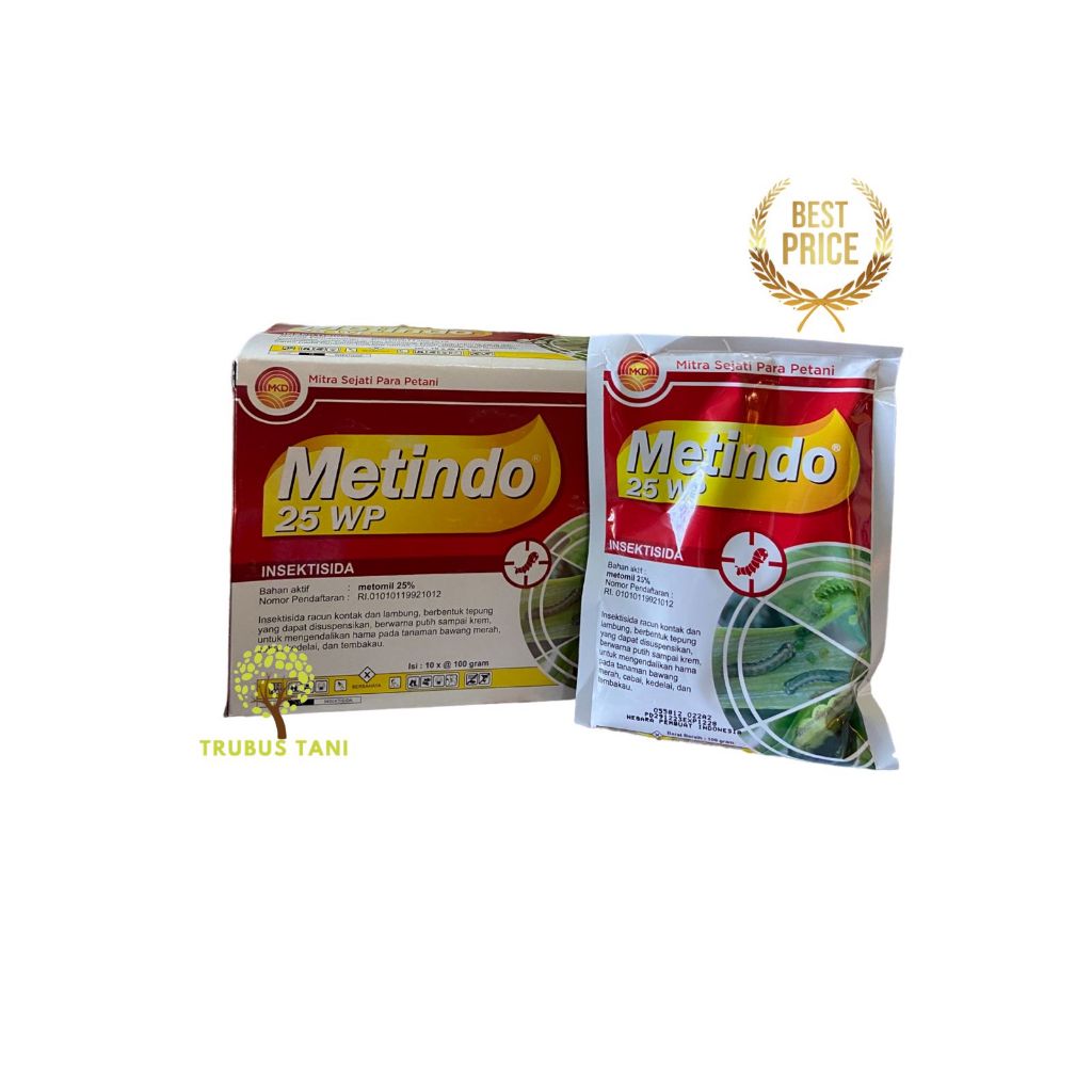 Jual Insektisida METINDO 25 WP 100 gram | Shopee Indonesia
