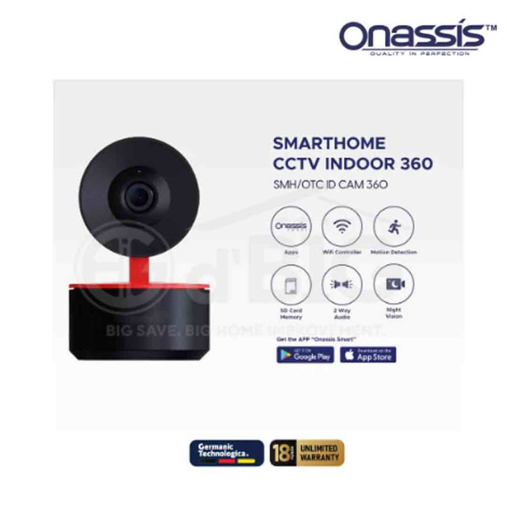Jual ONASSIS SMART CAMERA 359 BLACK (SMH-ONS ID CAM 359 BLK) | Shopee Indonesia