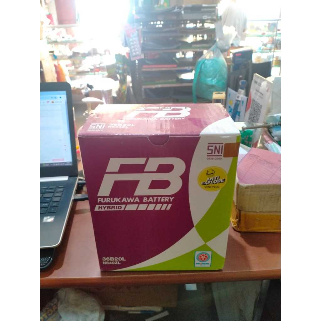 Jual Aki Mobil FB Hybrid NS40ZL Furukawa Battery 36B20L (35Ah) | Shopee Indonesia