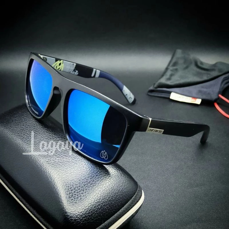 Jual Kacamata QuickSilver Hitam Pria Lensa Polarized Anti Silau Original Import - Biru | Shopee ...