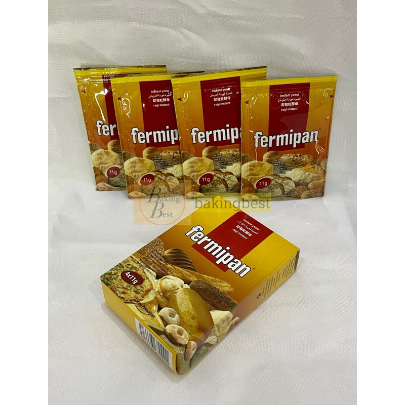 Jual RAGI FERMIPAN HALAL BPOM RI ML Pemakaian untuk Roti dan Kue Asli ...