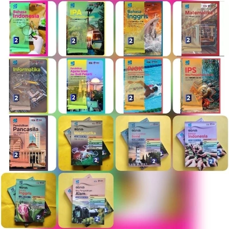 Jual Buku Pelajaran Kurikulum Merdeka Kelas 8 SMP Grafindo | Shopee ...