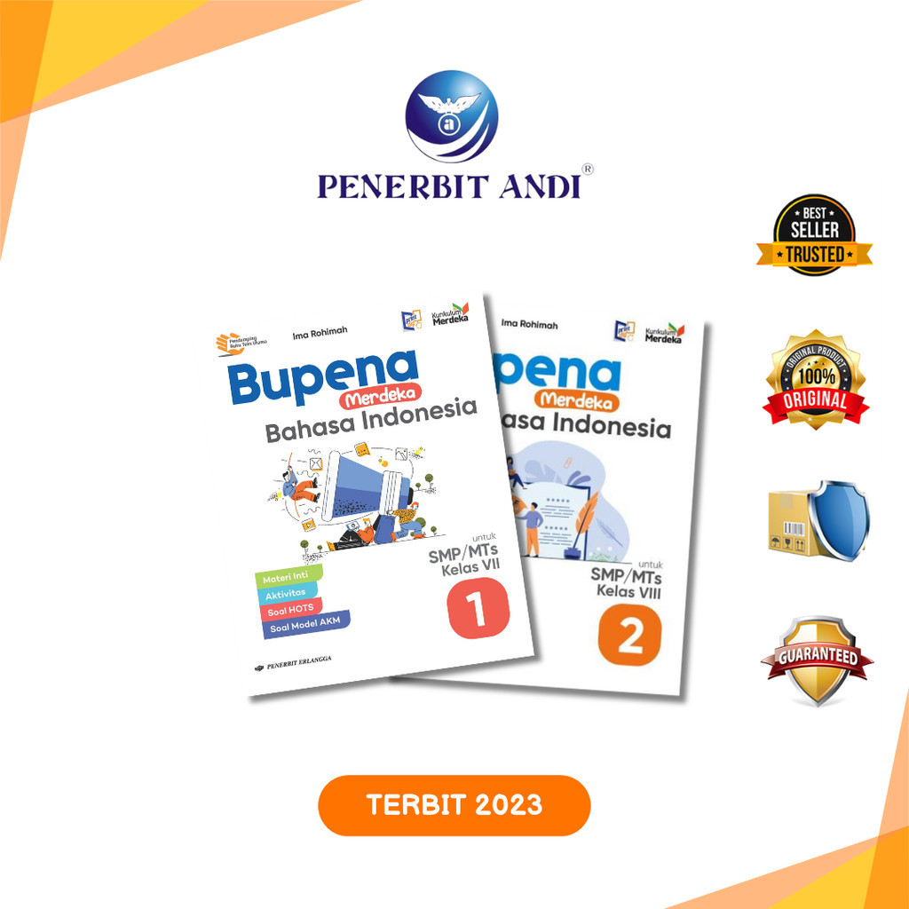 Jual Bupena Merdeka Bahasa Indonesia SMP/MTs Kelas 7,8 Kurikulum Merdeka | Shopee Indonesia