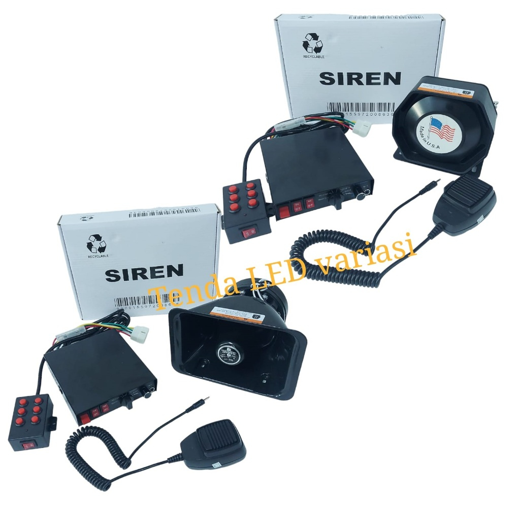 Jual AMPLIE CJB 200W JUMPER 6 TOMBOL + TOA 200W (1 SET)/SIREN PATWAL ...