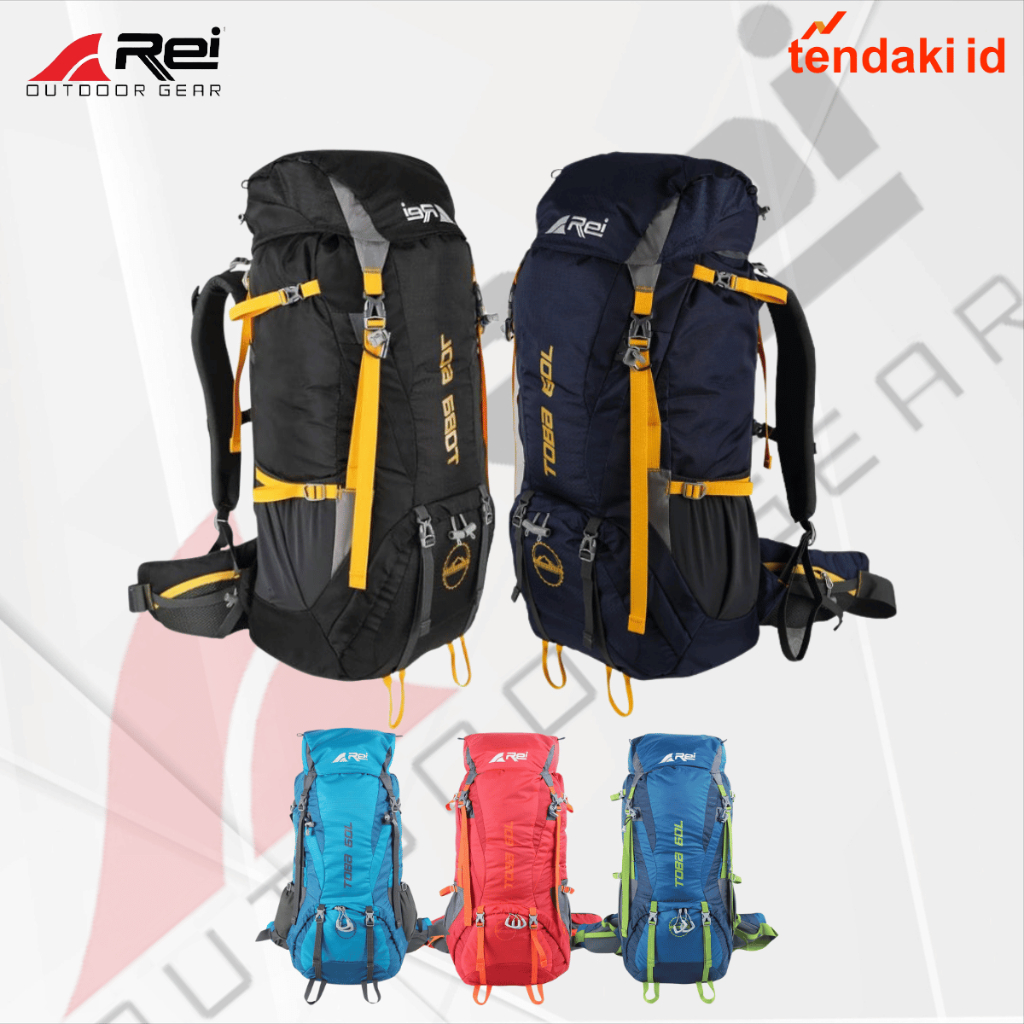 Jual Tas Gunung Arei 60L / Tas Ransel Arei Toba ADV 60L / Carrier Seven ...