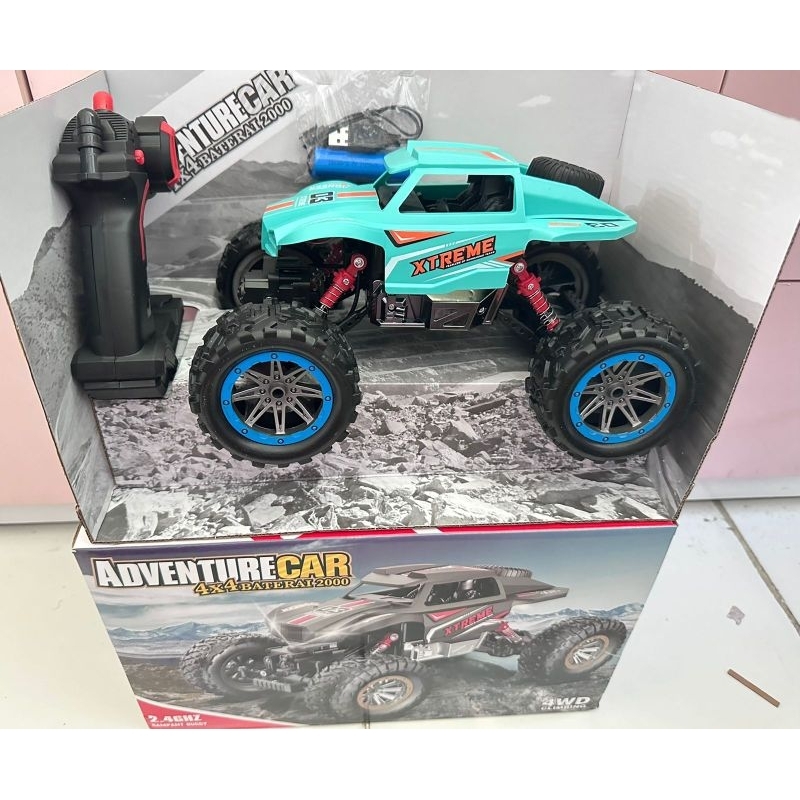 Jual mobil remot control Jeep adventure car RC 4x4 1:14 mainan mobil ...