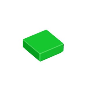 Jual Lego Bright Green Part 3070b Tile 1 x 1 with Groove (3070 ...