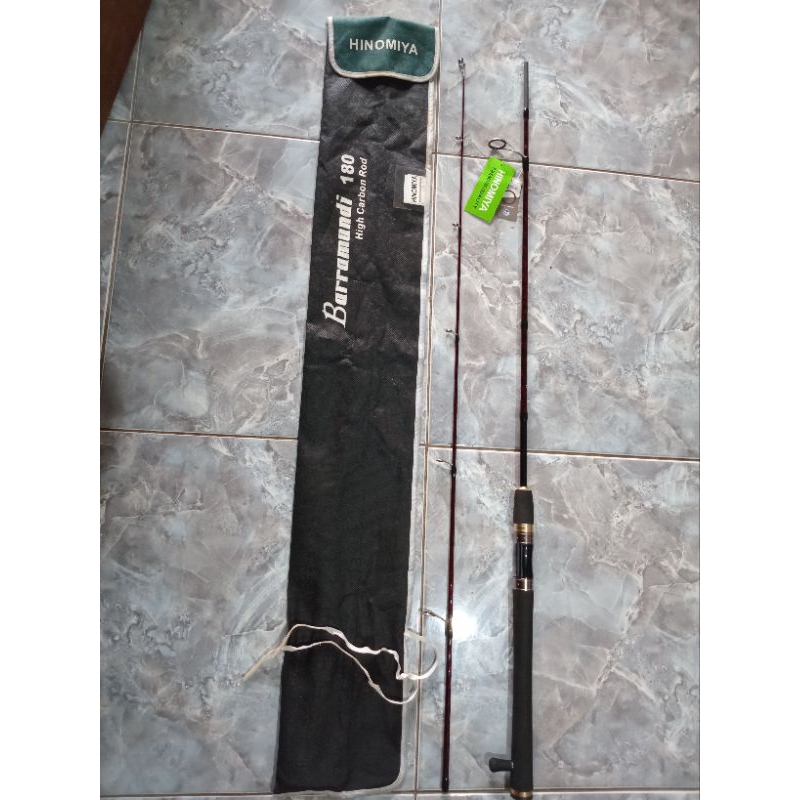 Jual Joran Rod Second Bekas Hinomiya Barramundi Ulir | Shopee Indonesia